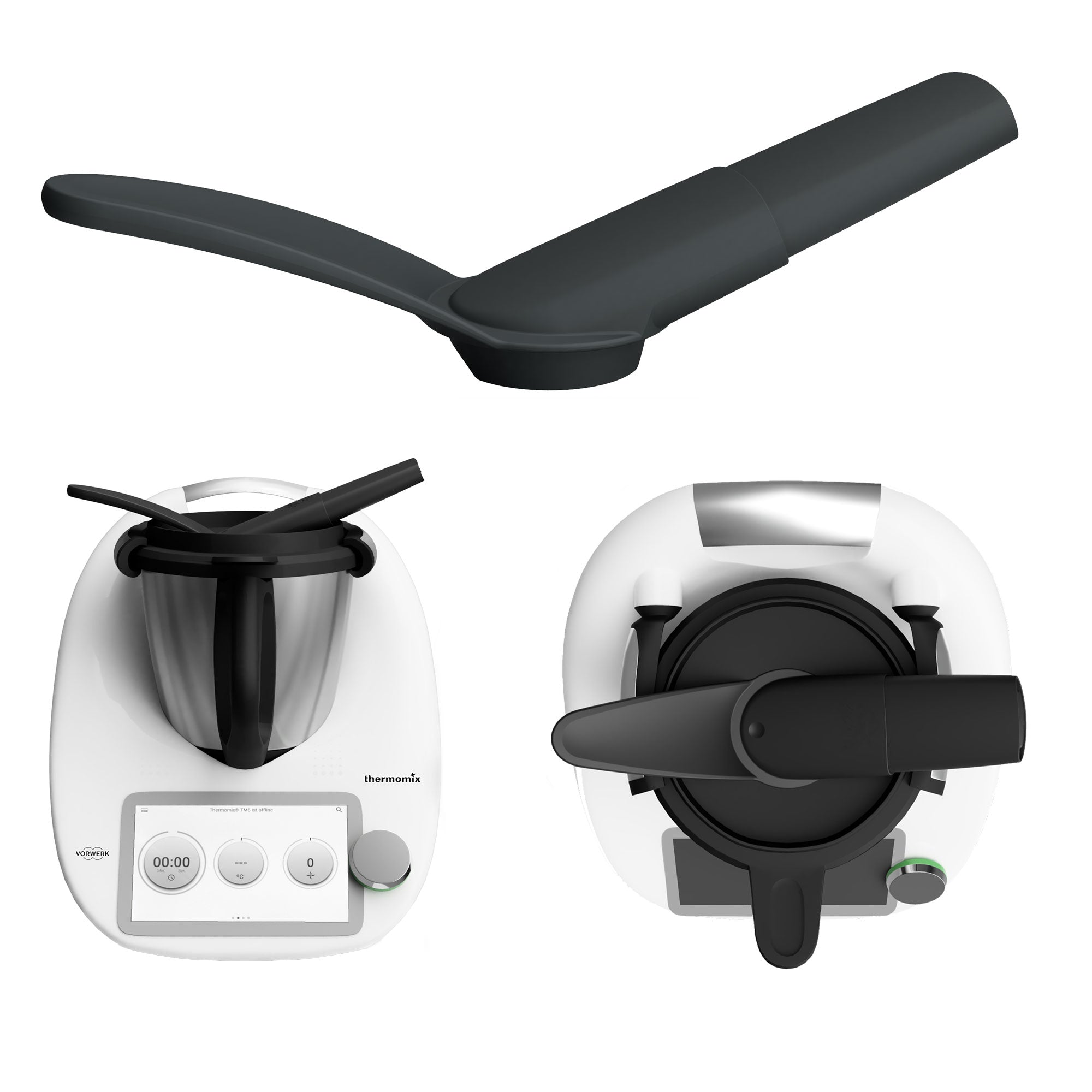 KochFix steam diverter for Thermomix TM6, TM5, TM31 & Monsieur Cuisine