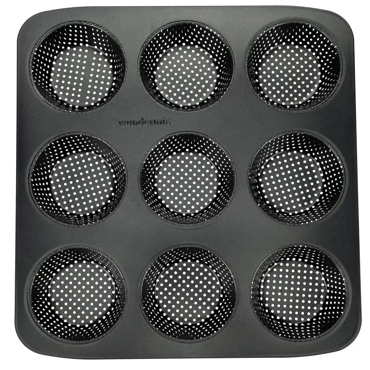Bread roll tray with non-stick coating